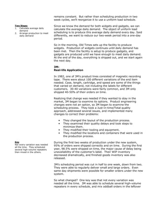 Uniform Load Scheduling | PDF
