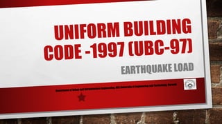 Uniform building code 1997 (ubc-97) | PPTX