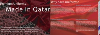 Uniform Call Qatar - Company Profile | PDF