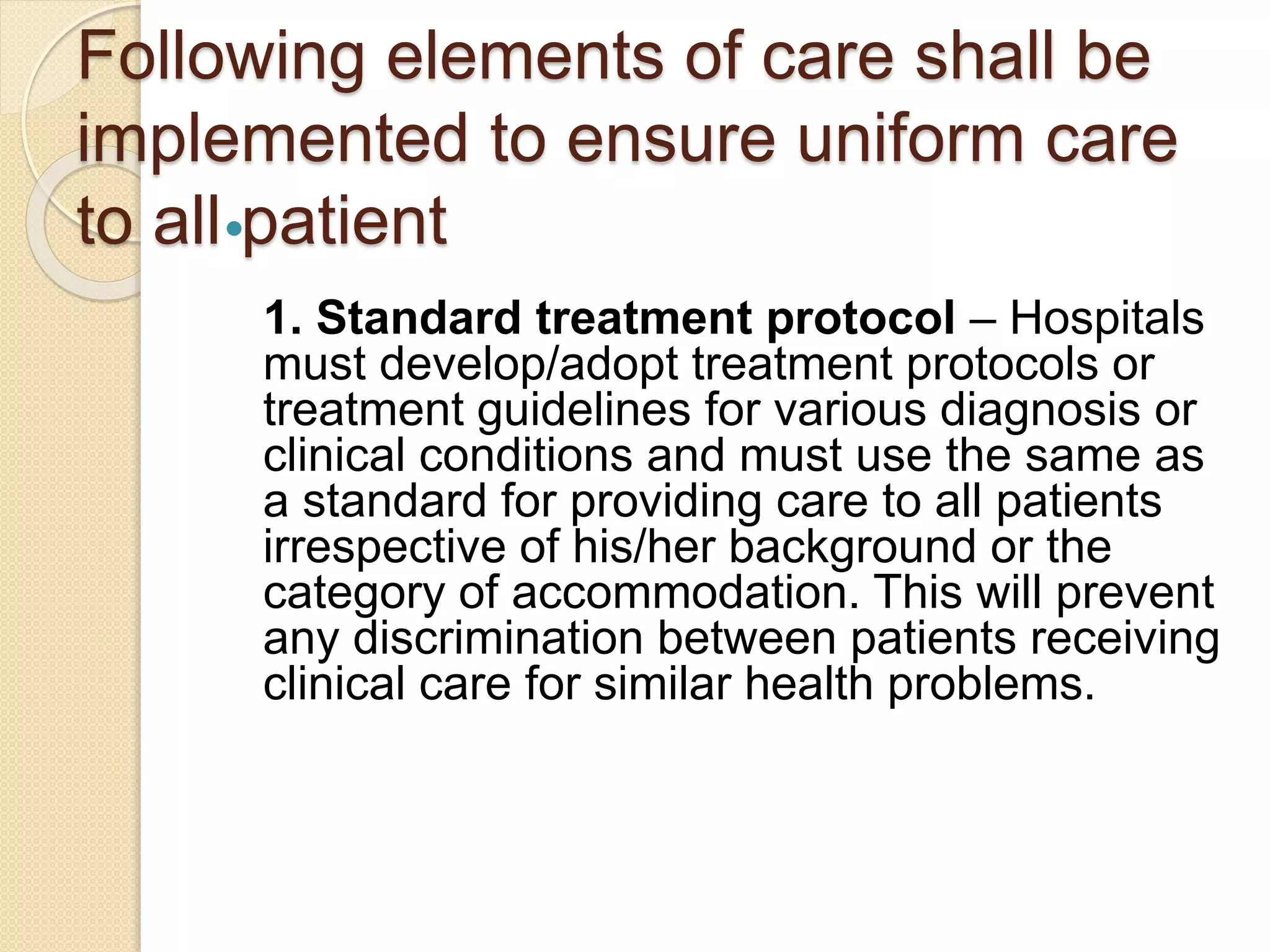 Uniform Care Policy for Hospitals.pptx