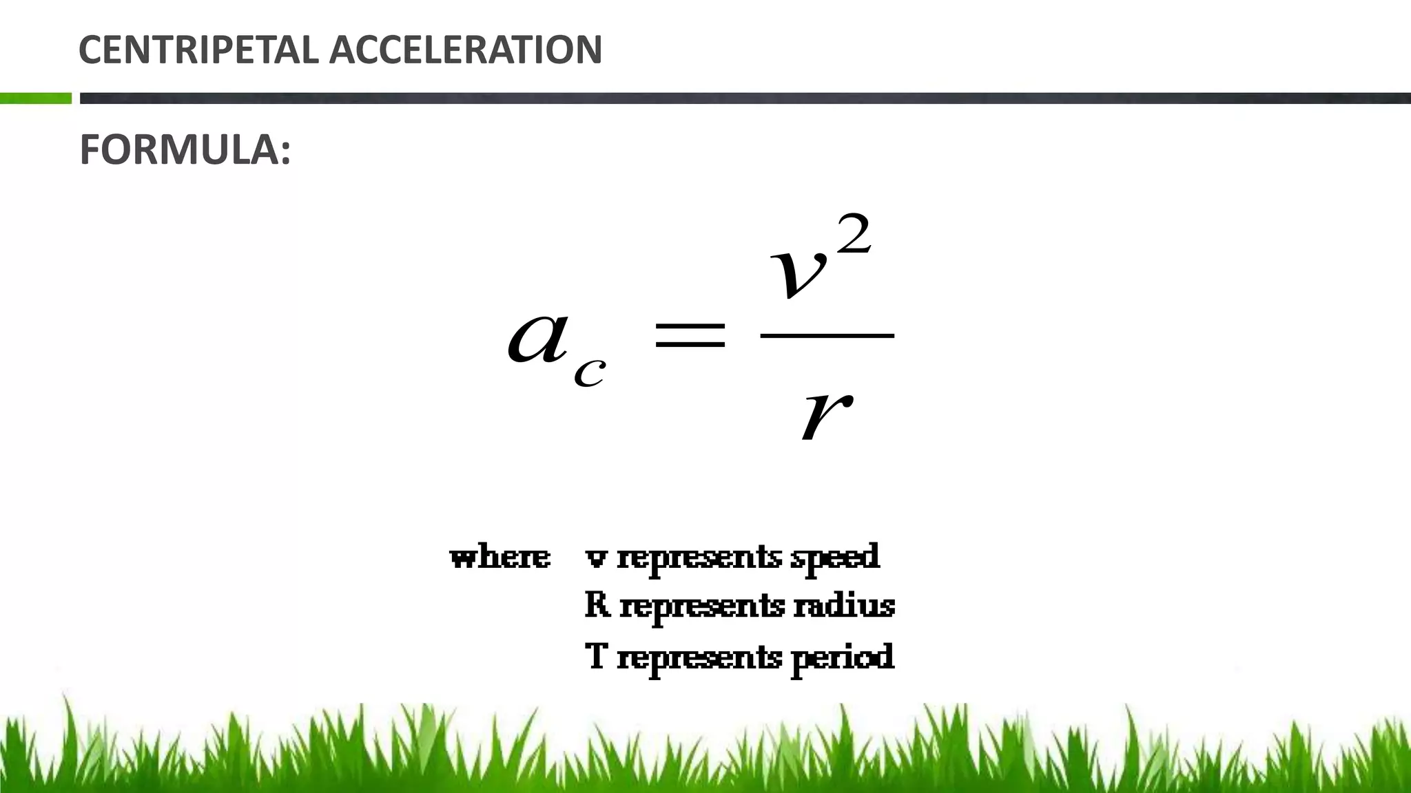 Uniform circular motion | PPTX