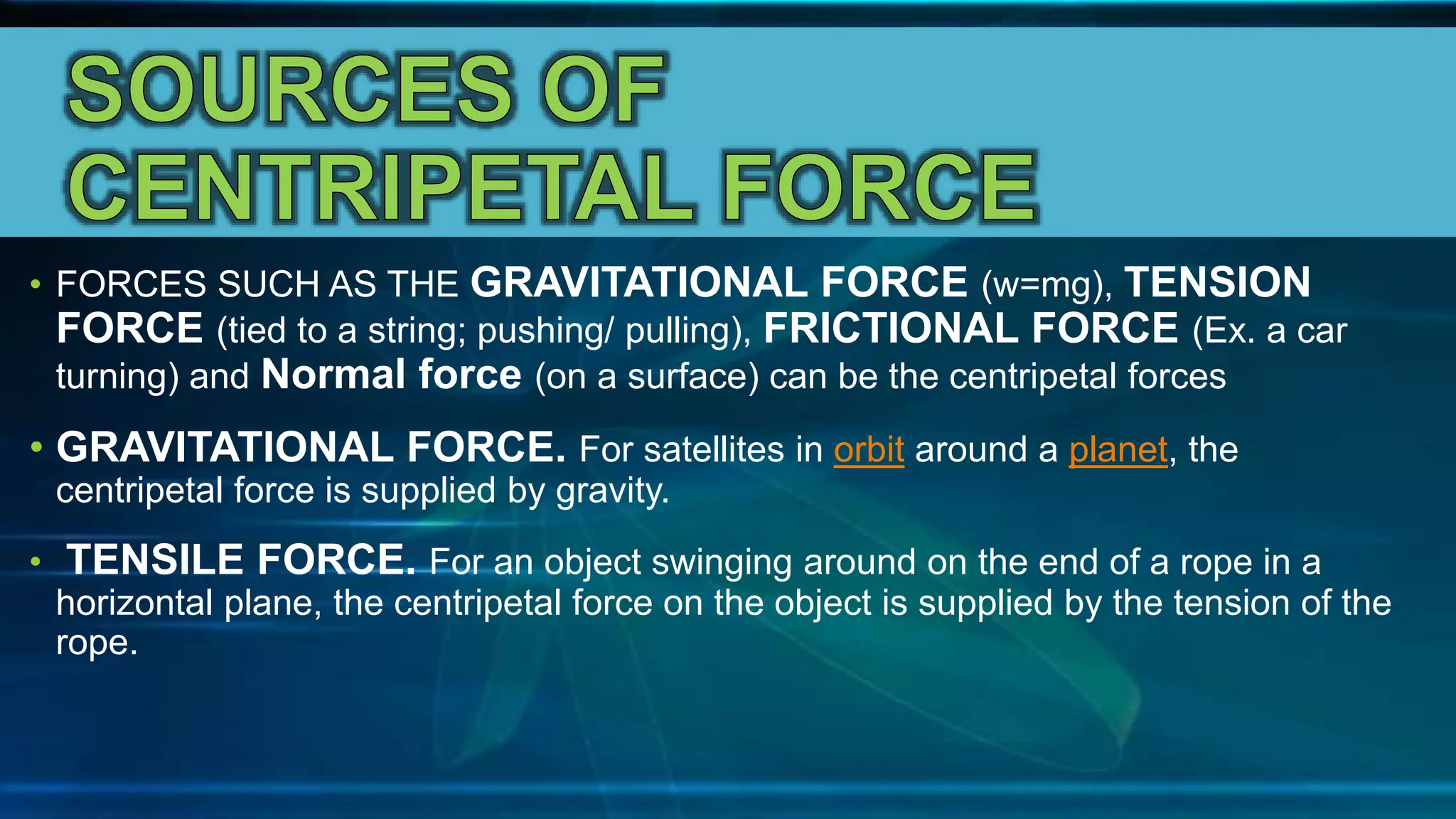 Uniform circular motion | PPTX