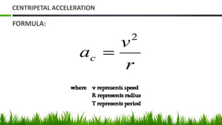 Uniform circular motion | PPTX