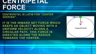 Uniform circular motion | PPTX