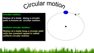 Uniform circular motion | PPTX
