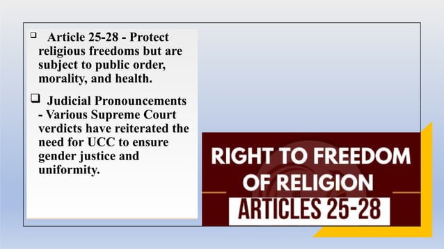 Uniform Civil Code | UPSC Editorial Analysis | PPT