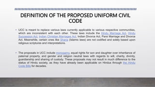 Uniform Civil Code UCC.pptx