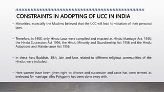 Uniform Civil Code UCC.pptx
