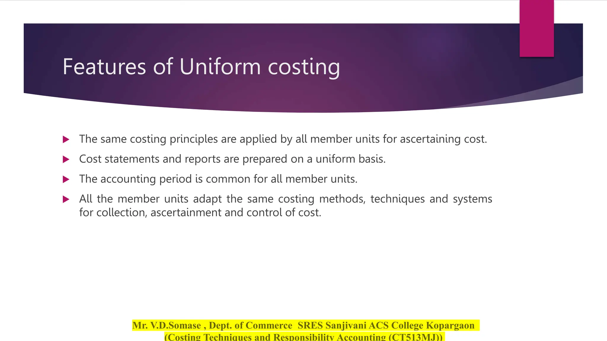 Uniform Costing And Inter-Firm Comparison.pptx