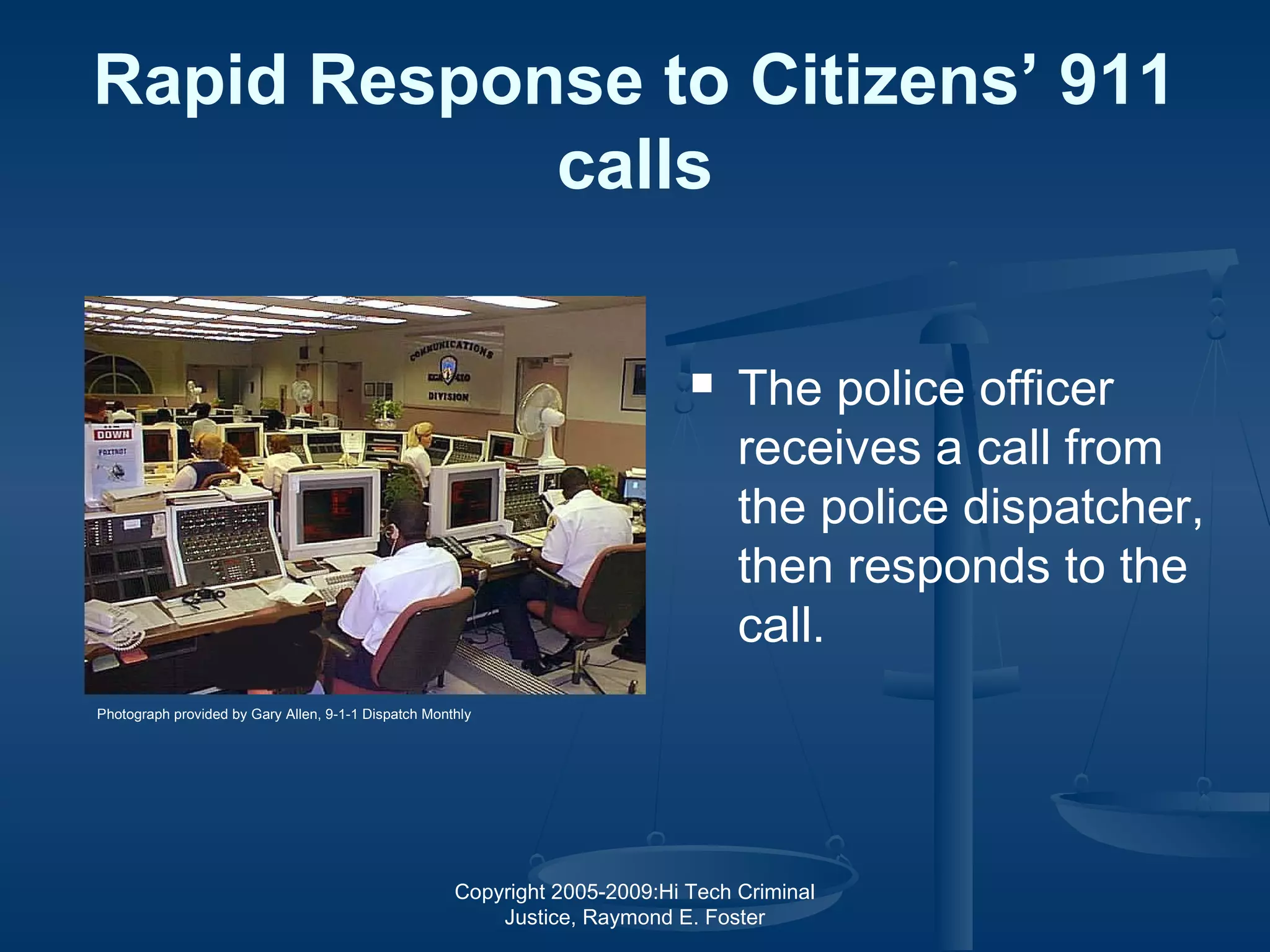 Law Enforcement: Uniformed Patrol Concepts and Tactics | PPT