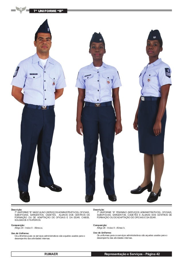 Uniforme de Representação e Serviços da Força Aérea Brasileira