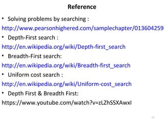 Uniformed tree searching | PPT