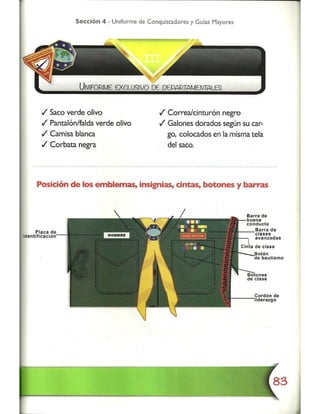 Uniforme Guías Mayores | PDF