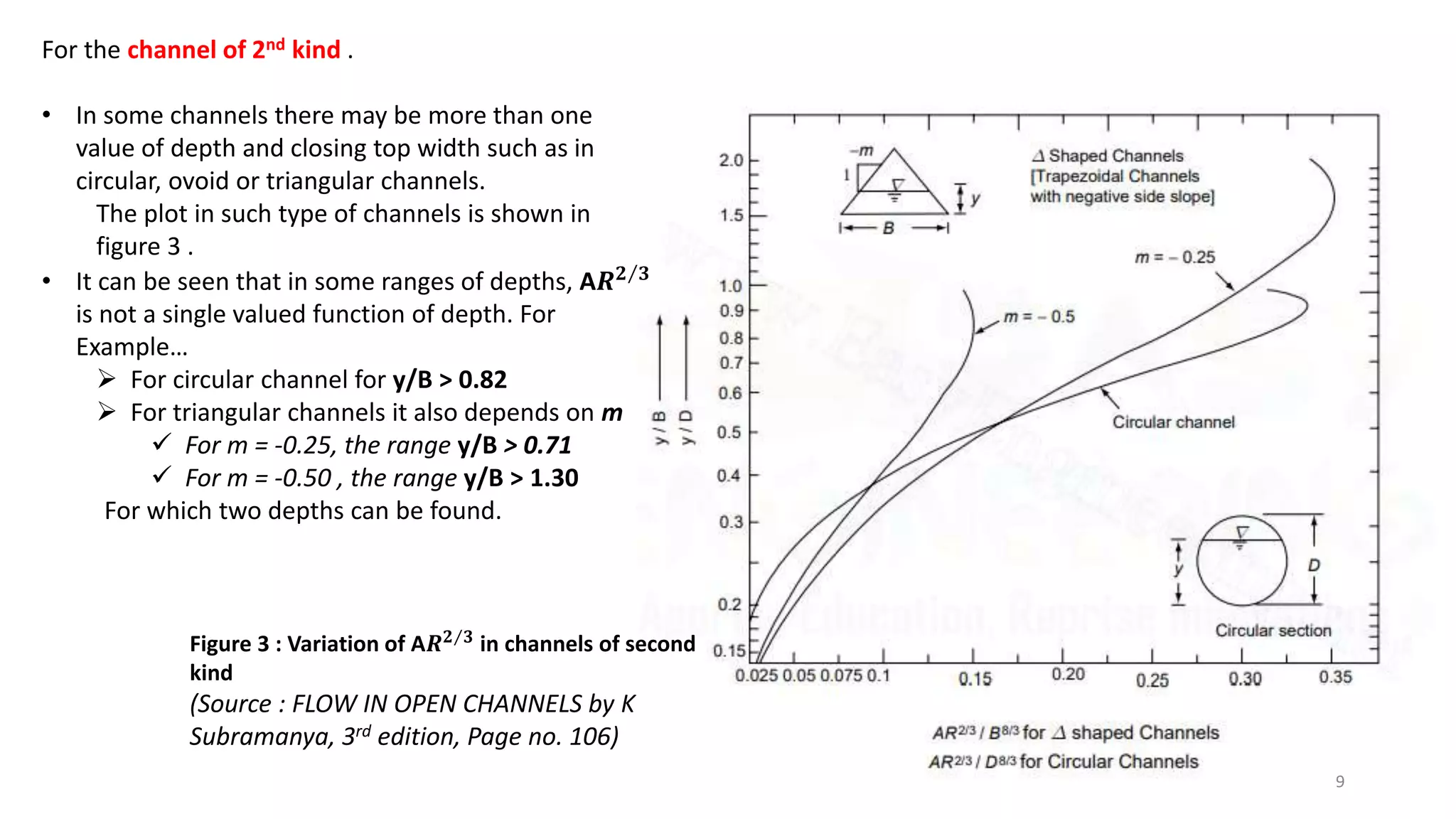 Uniform flow computations in open channel flow | PPTX