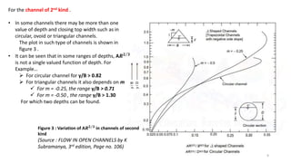 Uniform flow computations in open channel flow | PPTX