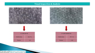 Uniformity of Web Formation_Thermal Bonded Nonwovens Fabric | PDF