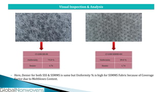 Uniformity of Web Formation_Thermal Bonded Nonwovens Fabric | PDF