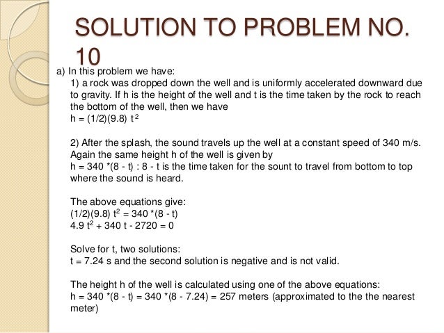 Uniformly accelerated motion