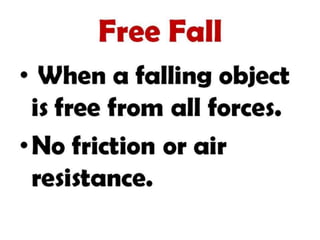Uniformly accelerated motion (free fall) problems and solutions | PPTX