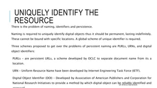 Uniform Resource Locator (URL), PURL.pptx