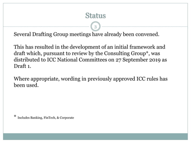 Uniform Rules for Digital Trade (URDT) | PPTX