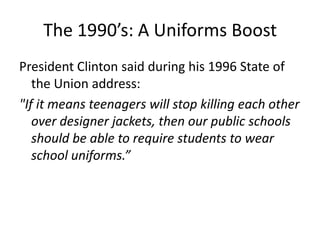 Uniforms | PPTX