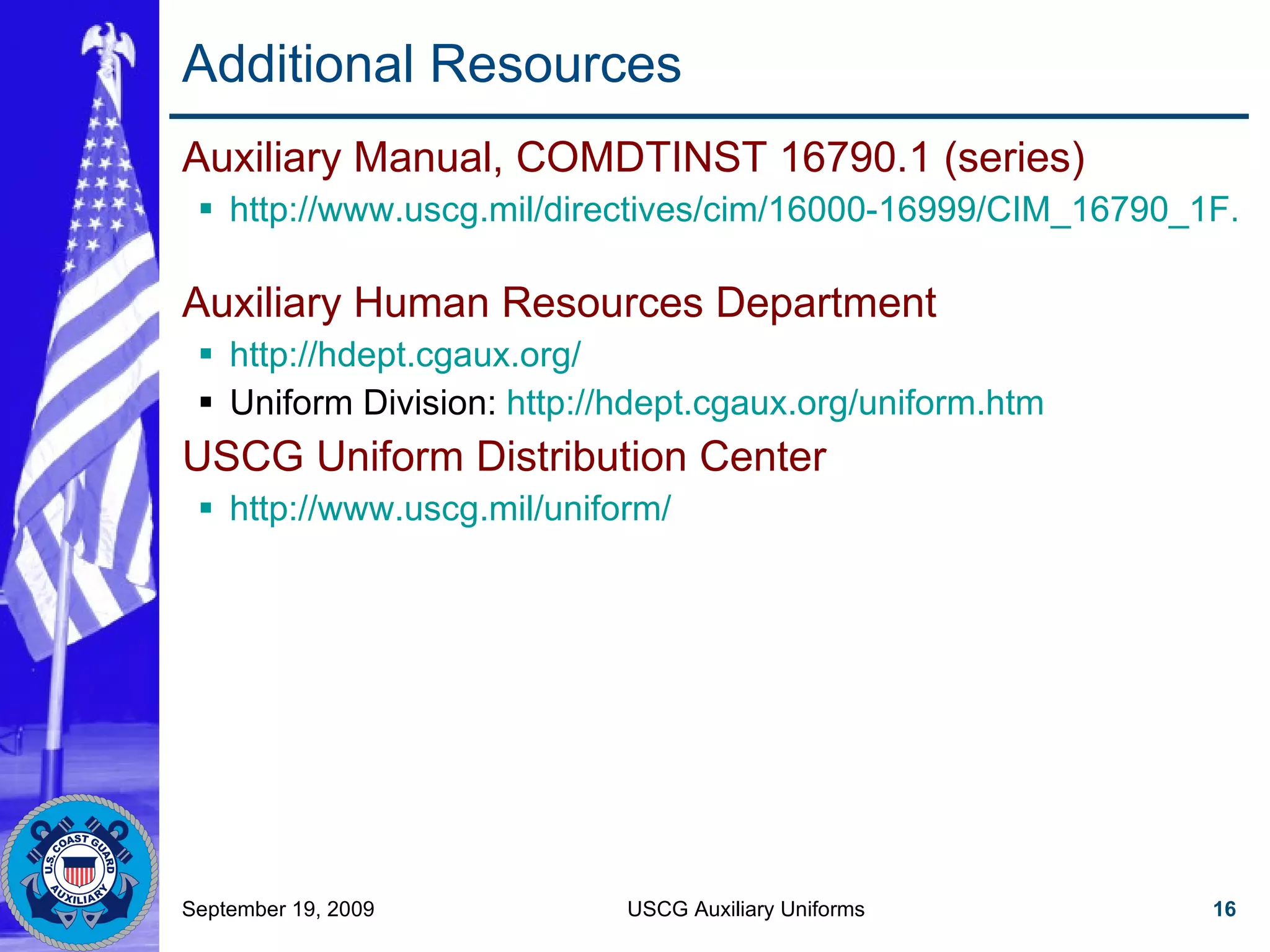 Uniforms | PPT