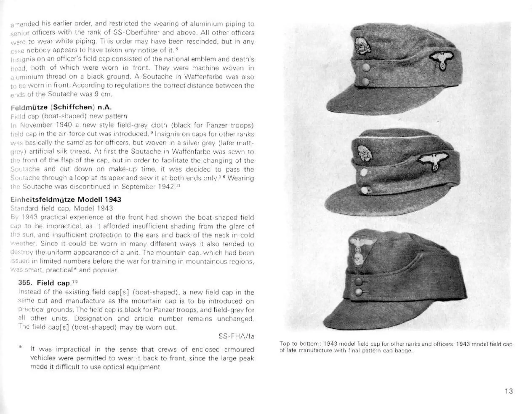Uniforms of the SS-volume 6-Waffen-SS clothing and equipment 1939-1945 ...