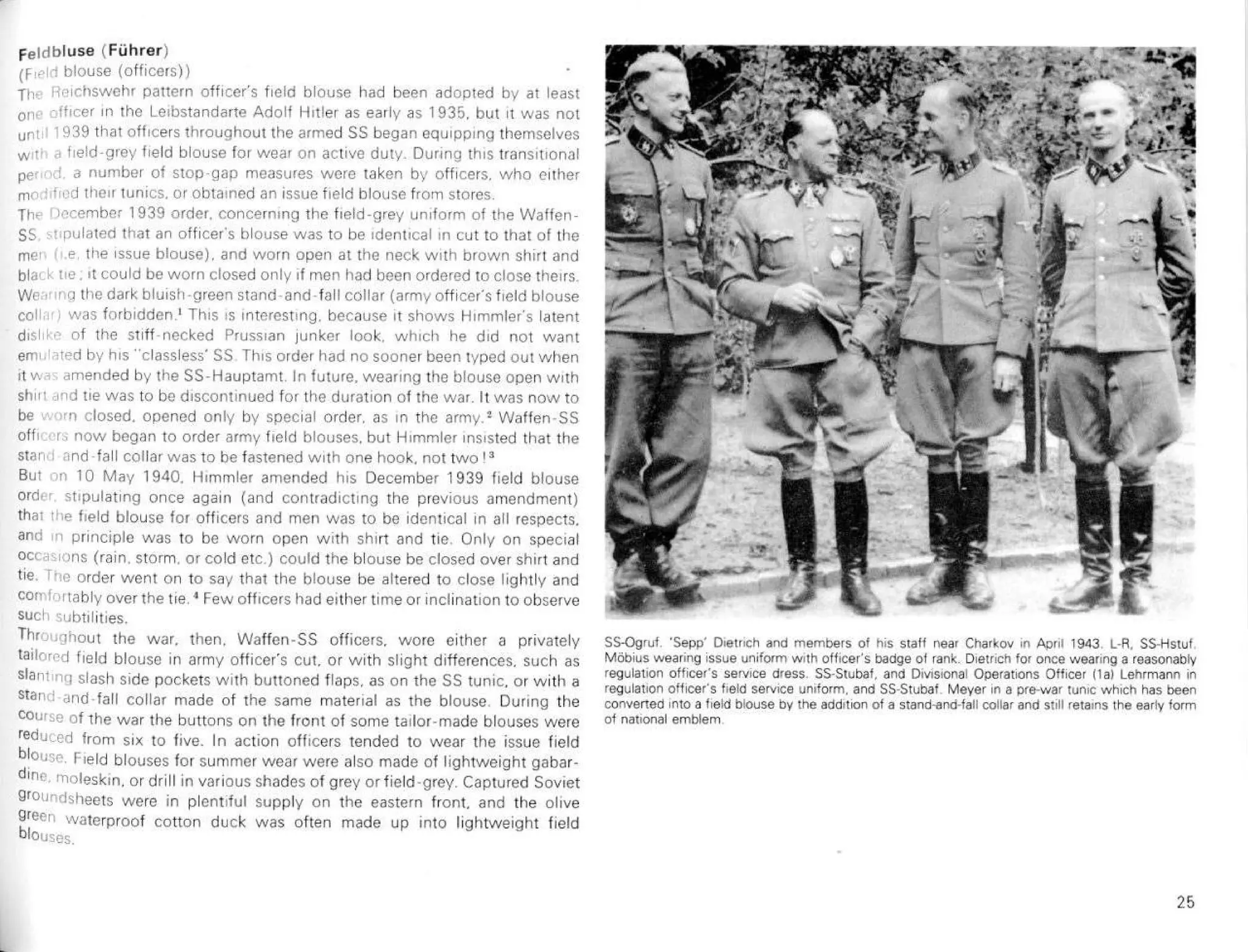 Uniforms of the SS-volume 6-Waffen-SS clothing and equipment 1939-1945 ...