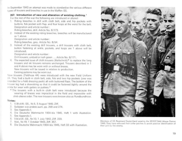Uniforms of the SS-volume 6-Waffen-SS clothing and equipment 1939-1945 ...