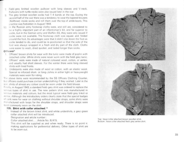 Uniforms of the SS-volume 6-Waffen-SS clothing and equipment 1939-1945 ...