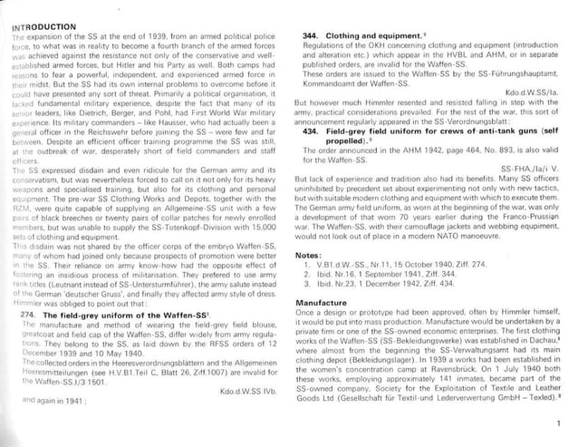 Uniforms of the SS-volume 6-Waffen-SS clothing and equipment 1939-1945 ...