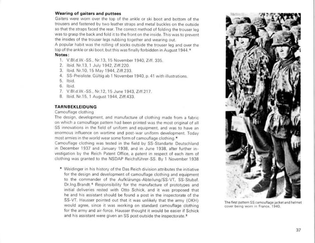 Uniforms of the SS-volume 6-Waffen-SS clothing and equipment 1939-1945 ...