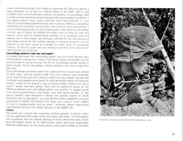 Uniforms of the SS-volume 6-Waffen-SS clothing and equipment 1939-1945 ...