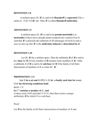 Uniform spaces -_riyas | PDF