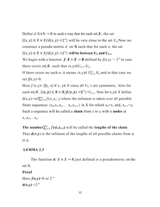 Uniform spaces -_riyas | PDF