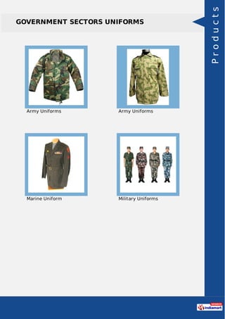 Skylark Uniforms, Chennai, Formal Uniforms | PDF