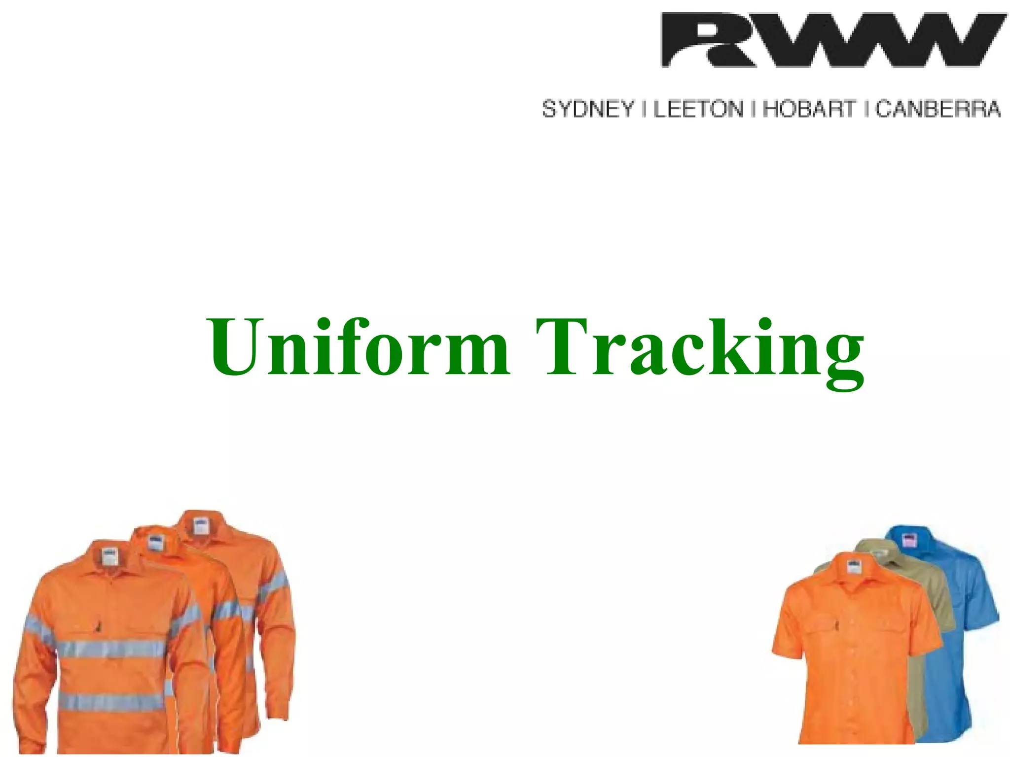 Uniform tracking | PPT