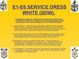 Navy Uniform Training | PPT