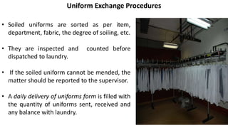 Uniform & uniform room | PPTX