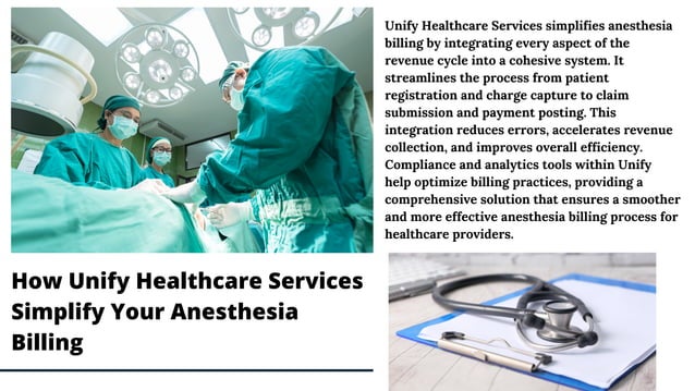 Anesthesia Billing Services | Unify RCM | PPT