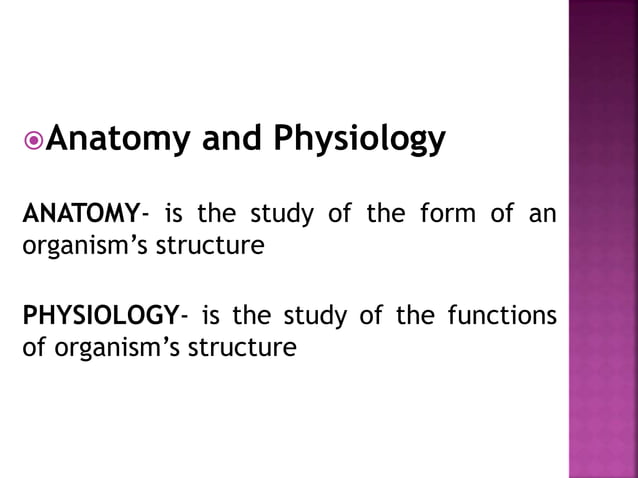 Unifying concepts of animal structure and function | PPTX