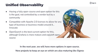 OSMC 2022 | Unifying Observability Weaving Prometheus, Jaeger, and Open Source Together to Win ...