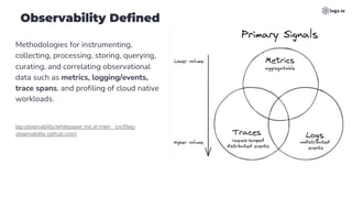 OSMC 2022 | Unifying Observability Weaving Prometheus, Jaeger, and Open Source Together to Win ...