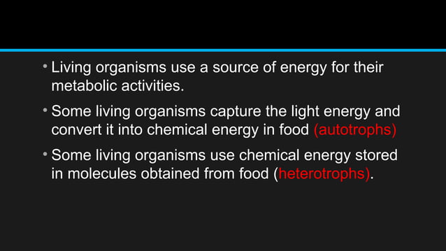 Unifying Themes in the Study of Life.pptx | Biological Sciences | Science