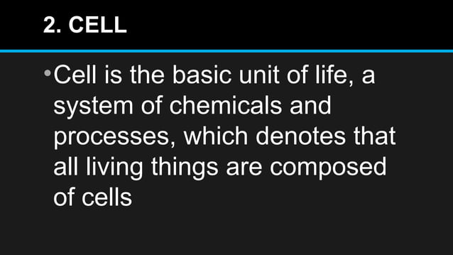 Unifying Themes in the Study of Life.pptx | Biological Sciences | Science