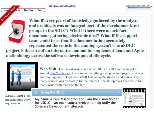 Unifying the software development life cycle | PPT | Technology & Computing