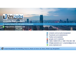 Unijobs Bangladesh | PPT