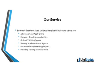 Unijobs Bangladesh | PPT