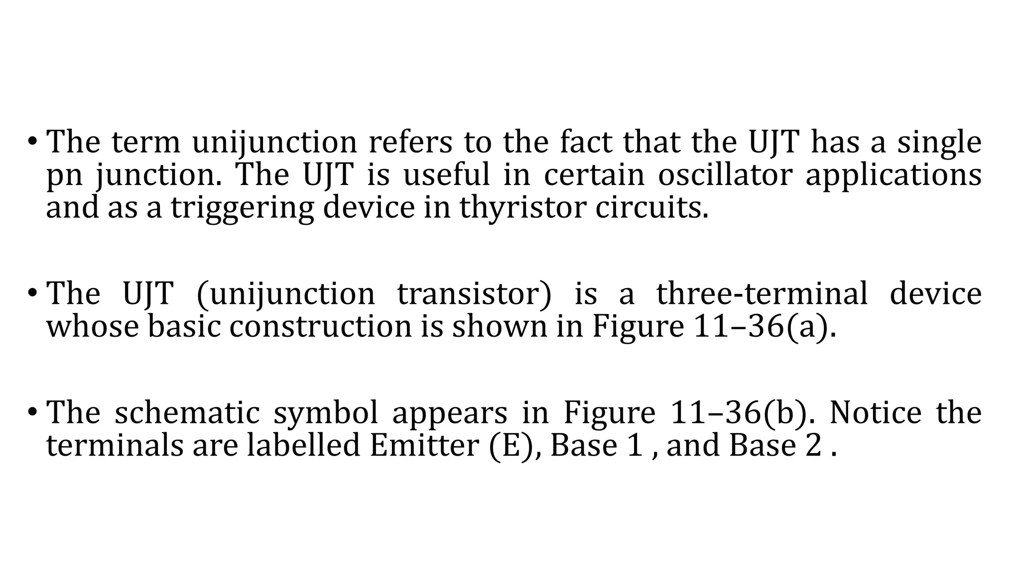 UNIJUNCTION TRANSISTOR.pptx
